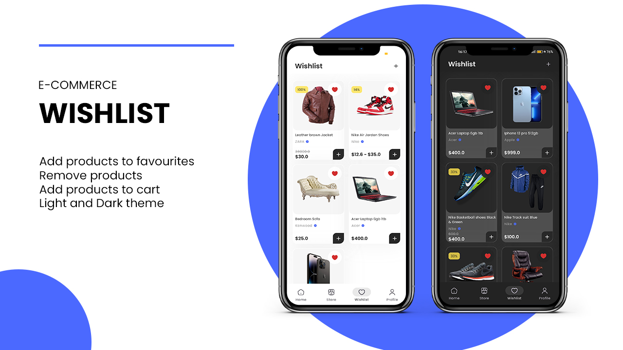 T Store Flutter Modern And Minimal Ecommerce App Ui Kit By Taimoorsikander